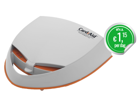 CardiAid, de meest gebruiksvriendelijke AED